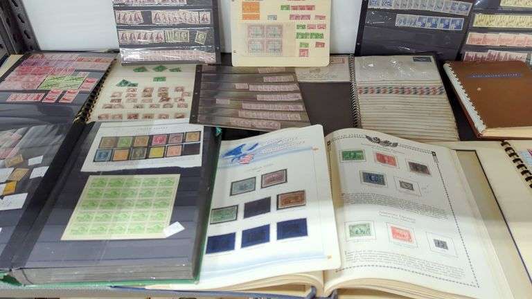 Collection Of Postage Stamps - Dixon's Auction at Crumpton