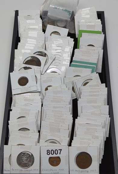 Large Lot Of Foreign Coins - Dixon's Auction at Crumpton