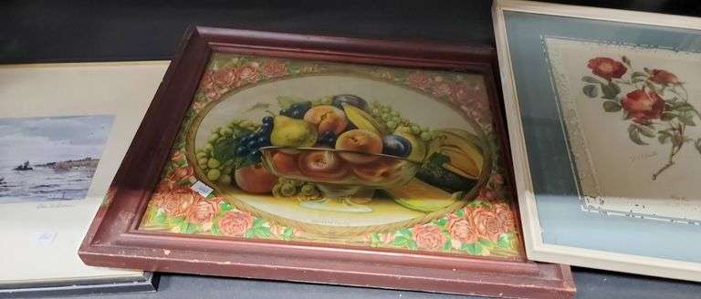 Lot Framed Art - Dixon's Auction at Crumpton