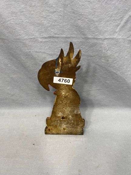 Art Deco Taylor Cook Cast Iron Doorstop - Dixon's Auction at Crumpton