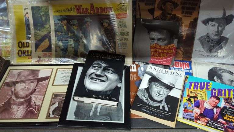 Lot of Western / Cowboy Memorabilia - Dixon's Auction at Crumpton