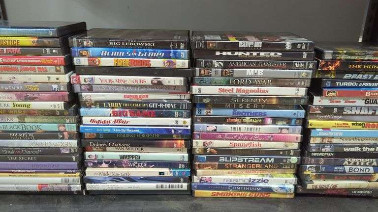 Collection of DVD Movies - Dixon's Auction at Crumpton