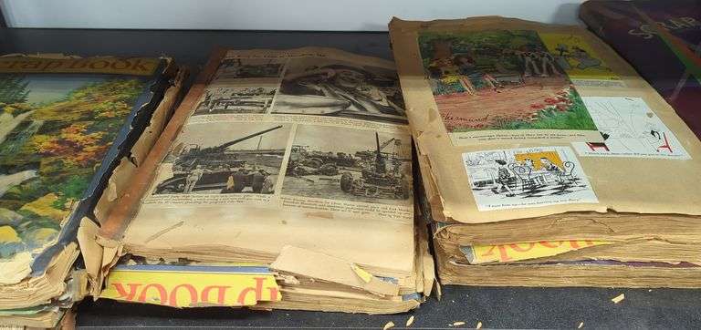 Collection Of Vintage Scrap Books - Dixon's Auction at Crumpton
