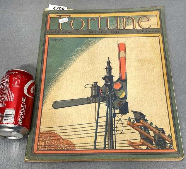 Fortune Magazine March 1933 - Dixon's Auction at Crumpton