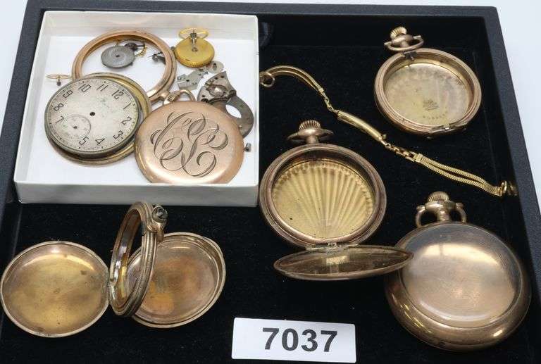 Gold-Filled Pocket Watches Cases - Dixon's Auction at Crumpton