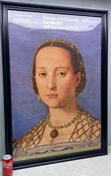 Renaissance Art Exhibition Poster - Dixon's Auction at Crumpton