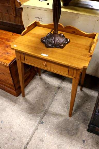 Ethan Allen Farmhouse Pine Stand - Dixon's Auction at Crumpton