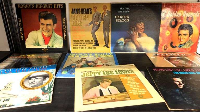 Lot of Vintage Record Albums - Dixon's Auction at Crumpton