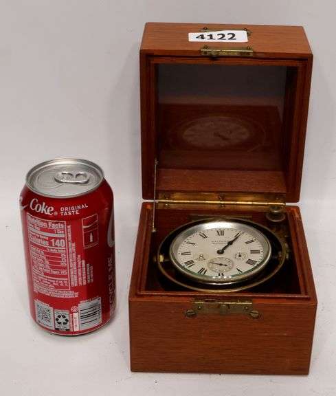 Vintage Waltham Chronometer Instrument in Case - Dixon's Auction at ...