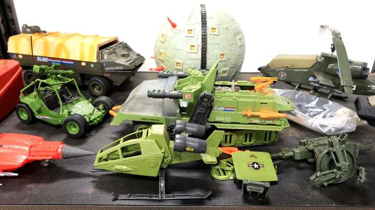Lot of Vintage Gi Joe Vehicles - Dixon's Auction at Crumpton