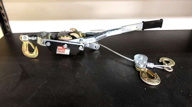 Cable Winch Puller - Dixon's Auction at Crumpton