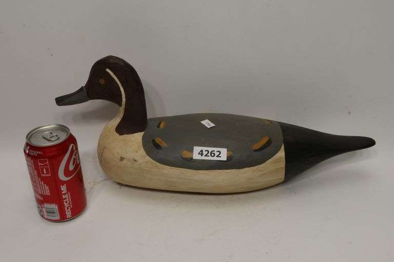 Jimmy Bowden Pintail Duck Decoy - Dixon's Auction at Crumpton
