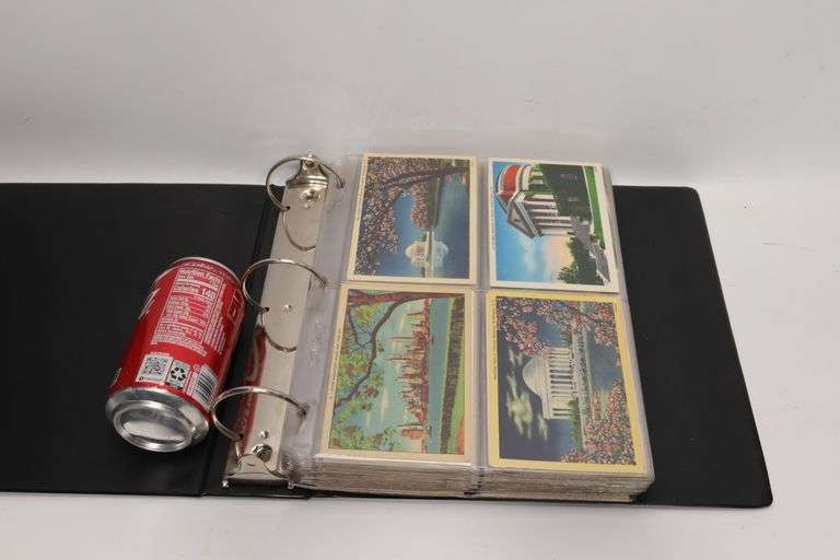 Lot of Vintage Postcards in Binder - Dixon's Auction at Crumpton
