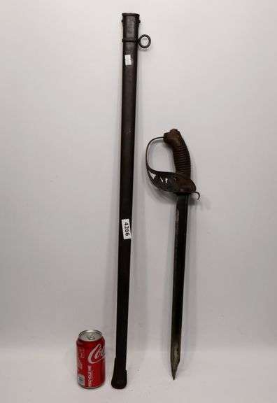 Antique E.F. Horster Solingen Sword (Cut Down) - Dixon's Auction at ...