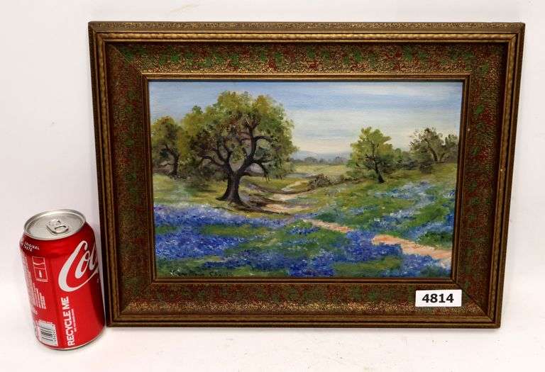 Genevieve Stout Oil Painting - Dixon's Auction at Crumpton
