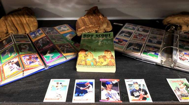 Lot of Baseball Cards, Vintage Boy Scouts Hand Book Etc. - Dixon's ...