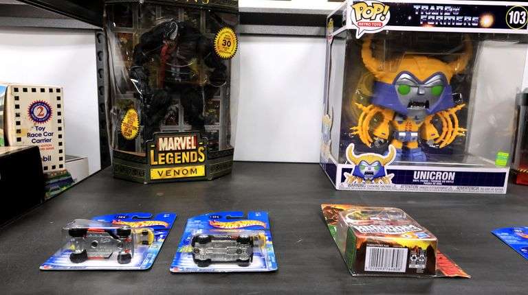 Lot of Toys in Original Packaging, Funko Pop, Marvel Legends, Hot ...