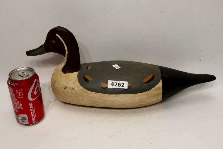 Jimmy Bowden Pintail Duck Decoy - Dixon's Auction at Crumpton