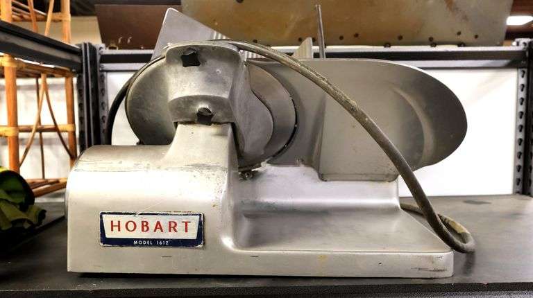 Vintage Hobart Model 1612 Meat Slicer (Untested) - Dixon's Auction at ...