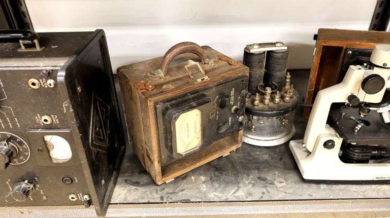 Vintage Electronics, Microscope, Noise Analyzer Etc. - Dixon's Auction ...