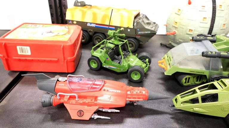 Lot of Vintage Gi Joe Vehicles - Dixon's Auction at Crumpton