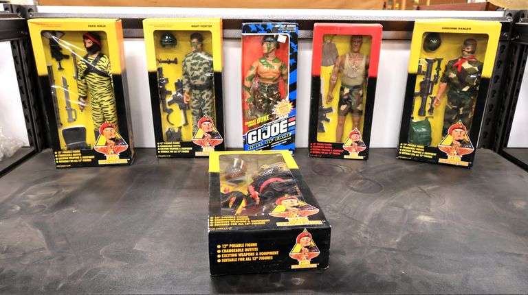 Lot of New Old Stock Gi Joe & Rdf Action Figures (Unopened) - Dixon's ...
