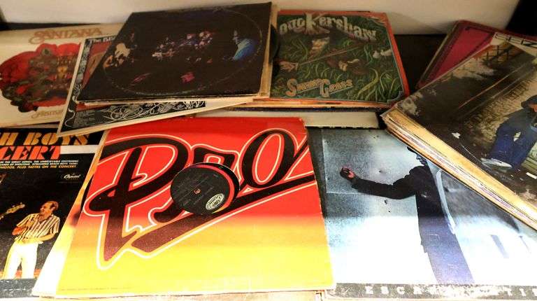 Lot of Vintage Record Albums - Dixon's Auction at Crumpton