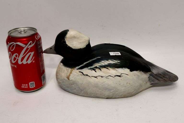 Carol Raymond Bufflehead Decoy Exhibited at 1978 World Wildfowl Carving ...