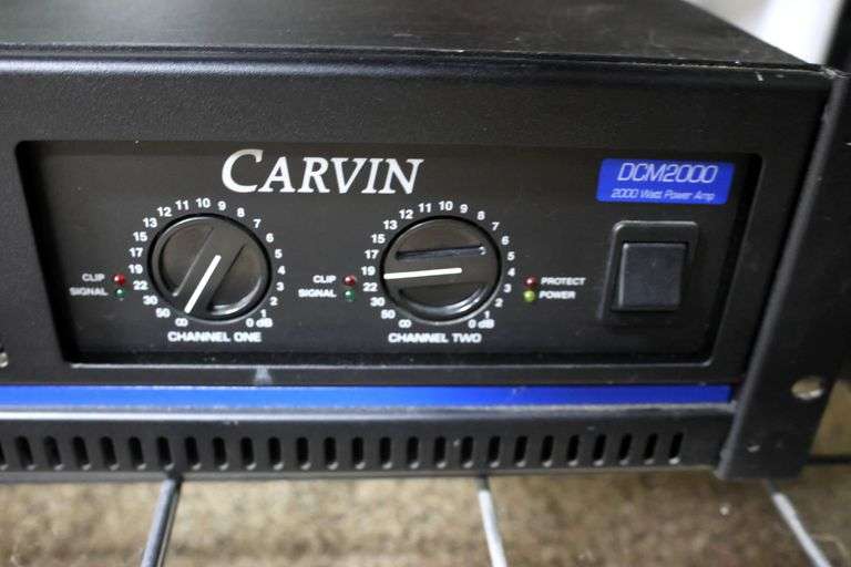 Used: Carvin Dcm2000 Amplifier, [As-Is, Item(S) Is Currently Untested ...