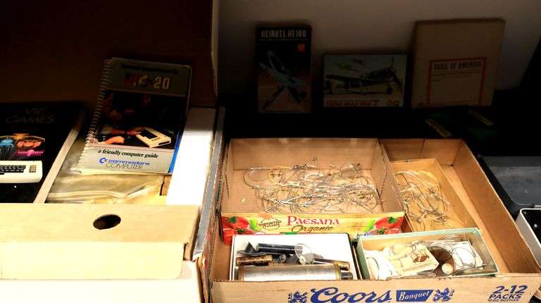 Lot of Vintage Glasses, Tape Recorder, Vintage Commodore Vic 20 ...