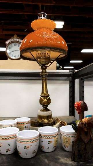 Lot of Fiesta Ware Type Pottery Dishes & Pitchers, Vintage Federal ...