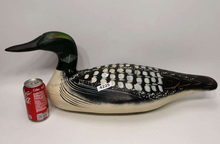 Joey Jobes Loon Decoy - Dixon's Auction at Crumpton