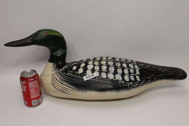 Joey Jobes Loon Decoy - Dixon's Auction at Crumpton
