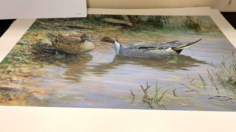 Approx (50) William Hollywood Duck Prints + Jim Hautman Federal Duck ...