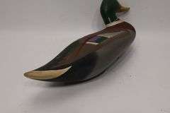 Charles Jobes Mallard Duck Decoy - Dixon's Auction at Crumpton