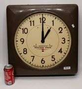 Vintage Western Union Naval Observatory Time Wall Clock - Dixon's ...