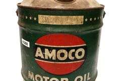 Vintage Amoco Motor Oil Can - Dixon's Auction at Crumpton