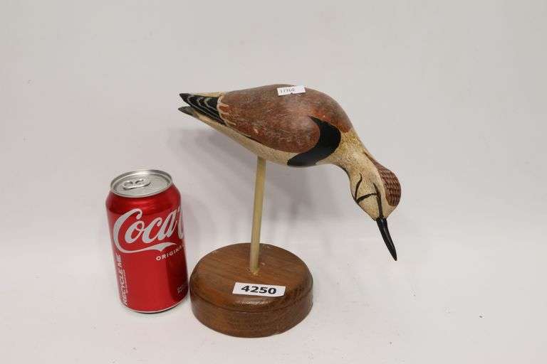 Harry Shourds Shorebird Decoy - Dixon's Auction at Crumpton