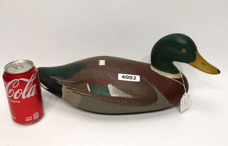 Madison Mitchell Decorative Mallard Duck Decoy - Dixon's Auction at ...