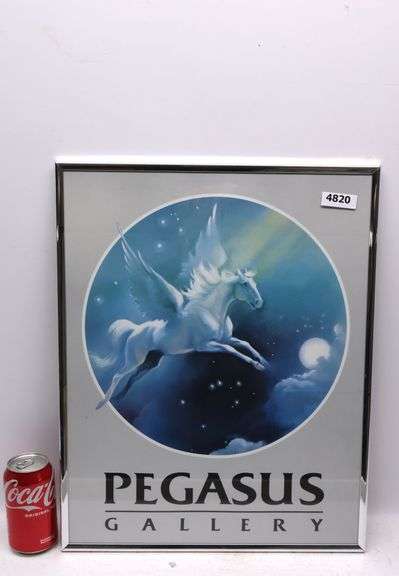 Pegasus Gallery Exhibition Poster - Dixon's Auction at Crumpton