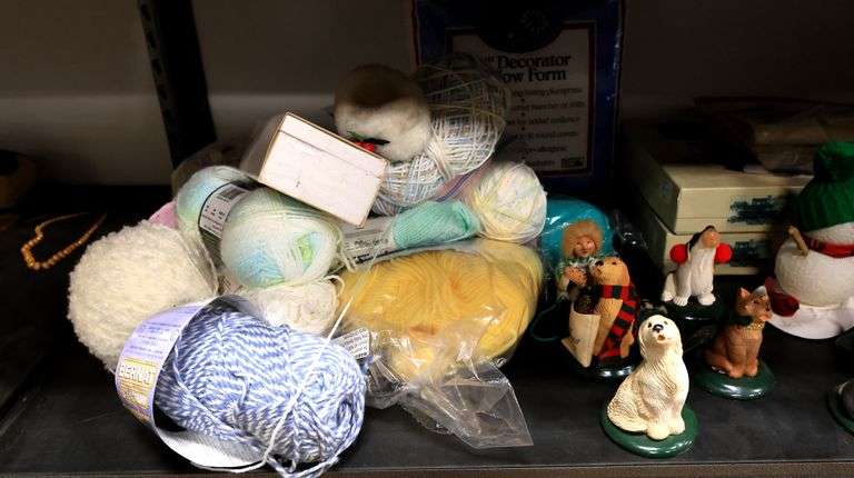 Lot of Yarn / Byers Choice Figurine Carolers & Animals Etc. - Dixon's ...
