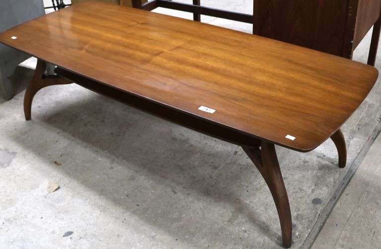 MCM Walnut Coffee Table - Dixon's Auction at Crumpton