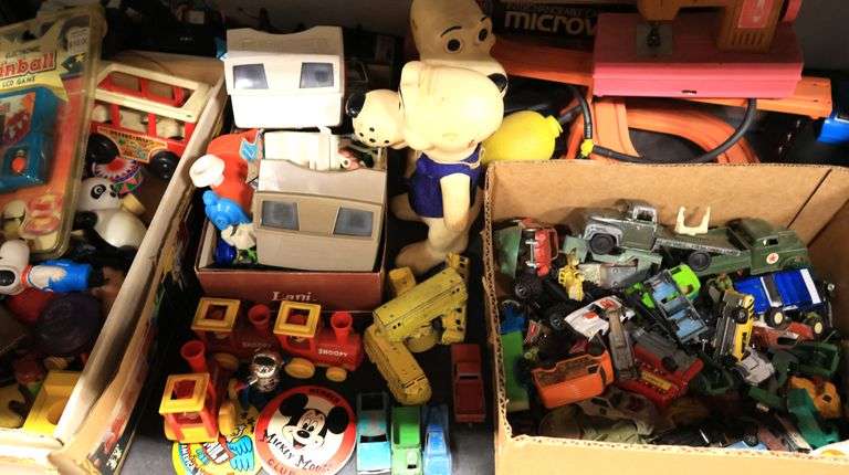 Vintage Toy Lot, Action Figures, Armatron, View Master Etc. - Dixon's ...