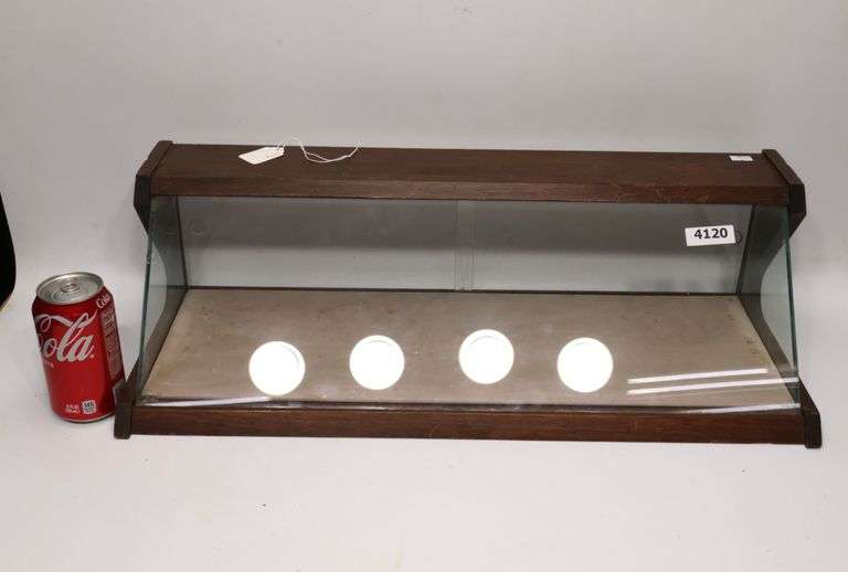Vintage Countertop Display Case - Dixon's Auction at Crumpton