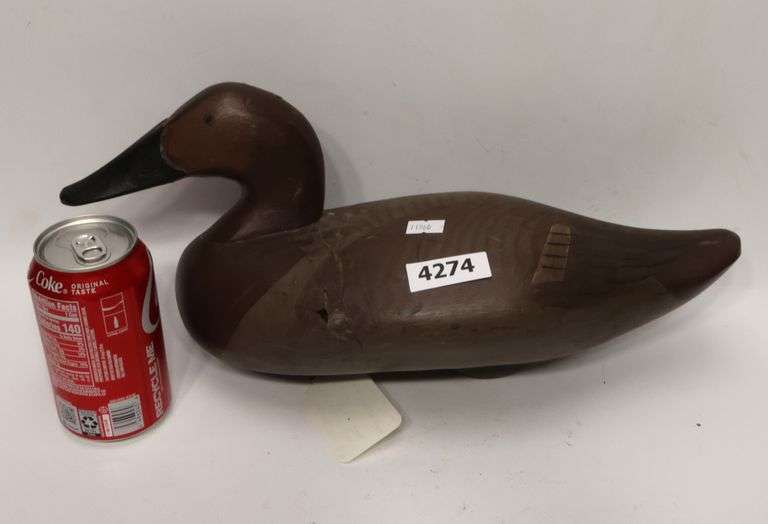 Madison Mitchell Canvasback Hen with Henry Fleckenstein Brand - Dixon's ...