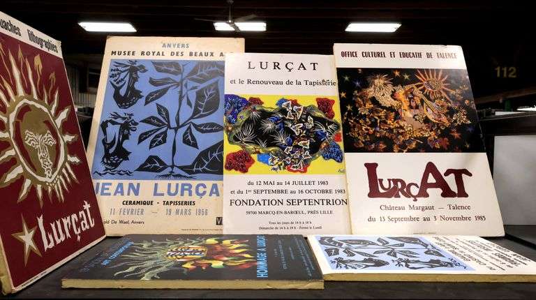 Lot of Vintage Lurcat Exhibition Posters - Dixon's Auction at Crumpton