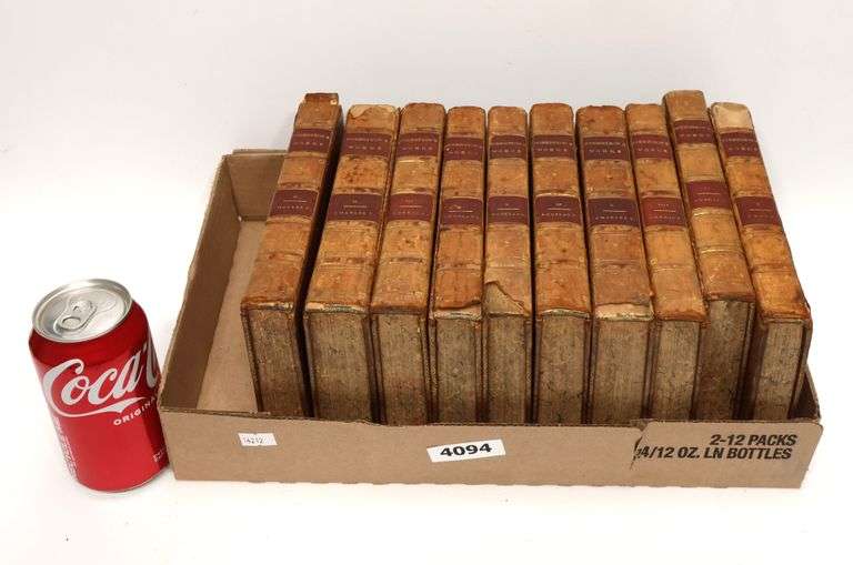 Dugald Stewart, Works of William Robertson, 1821-10 Volumes - Dixon's ...