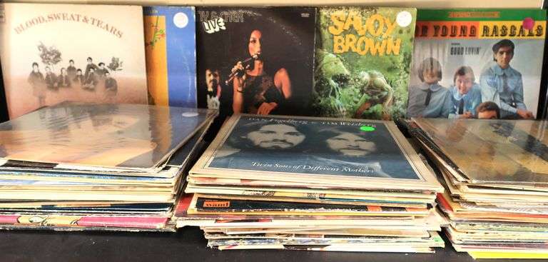 Lot of Vintage Record Albums - Dixon's Auction at Crumpton