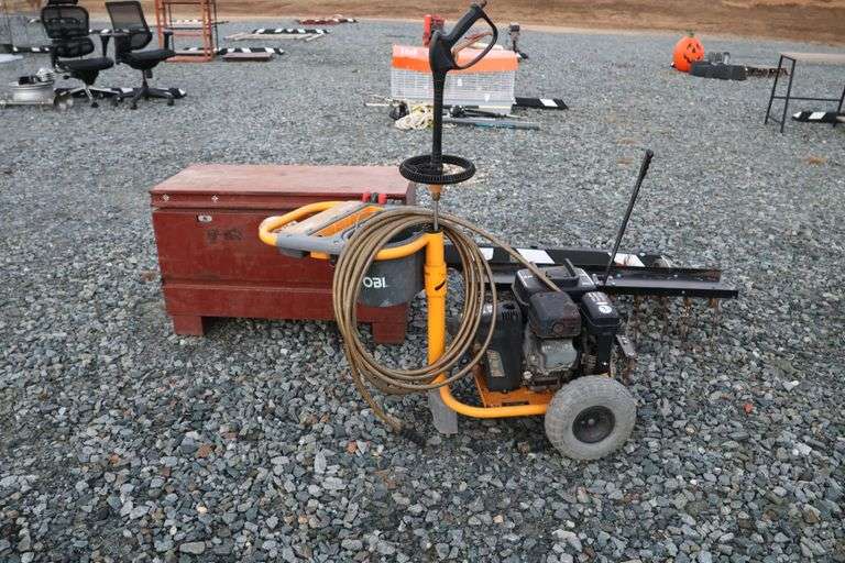 *NO STORAGE* Gang Box, Power Washer (Untested) And Drag - Dixon's ...