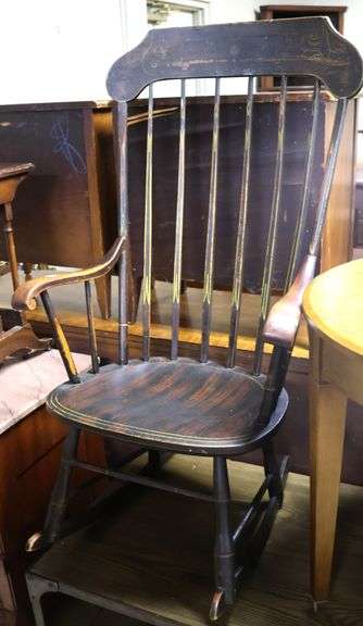 Antique Rocker - Dixon's Auction at Crumpton